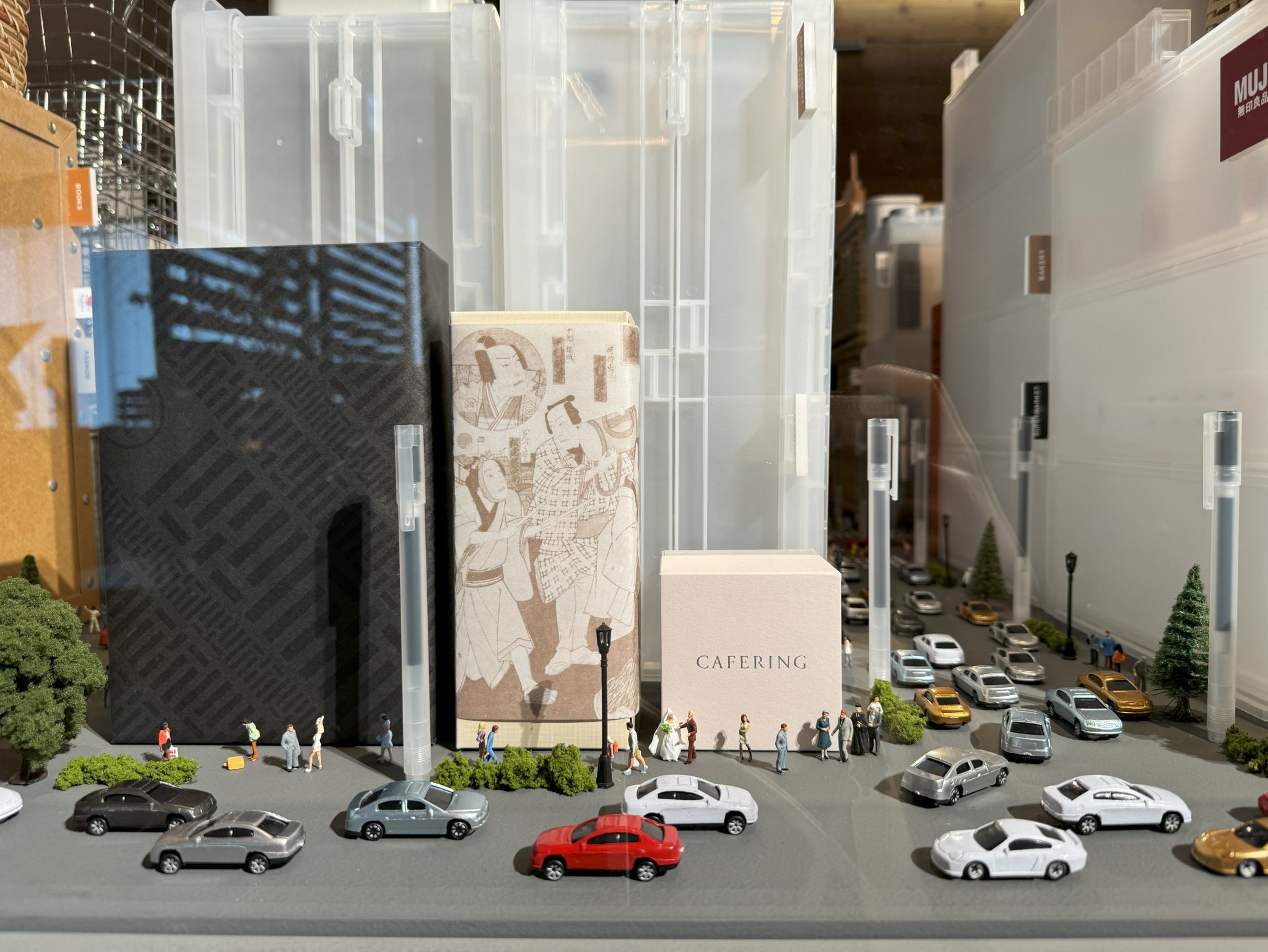 銀座の街のジオラマにCAFERINGが登場！ at MUJI HOTEL GINZA | 婚約指輪・結婚指輪のCAFERING(カフェリング銀座)